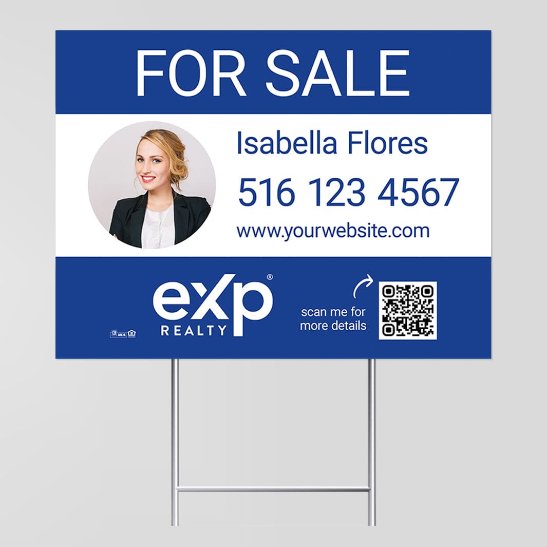 EXP realty real estate yard signs – PixelsPrinted