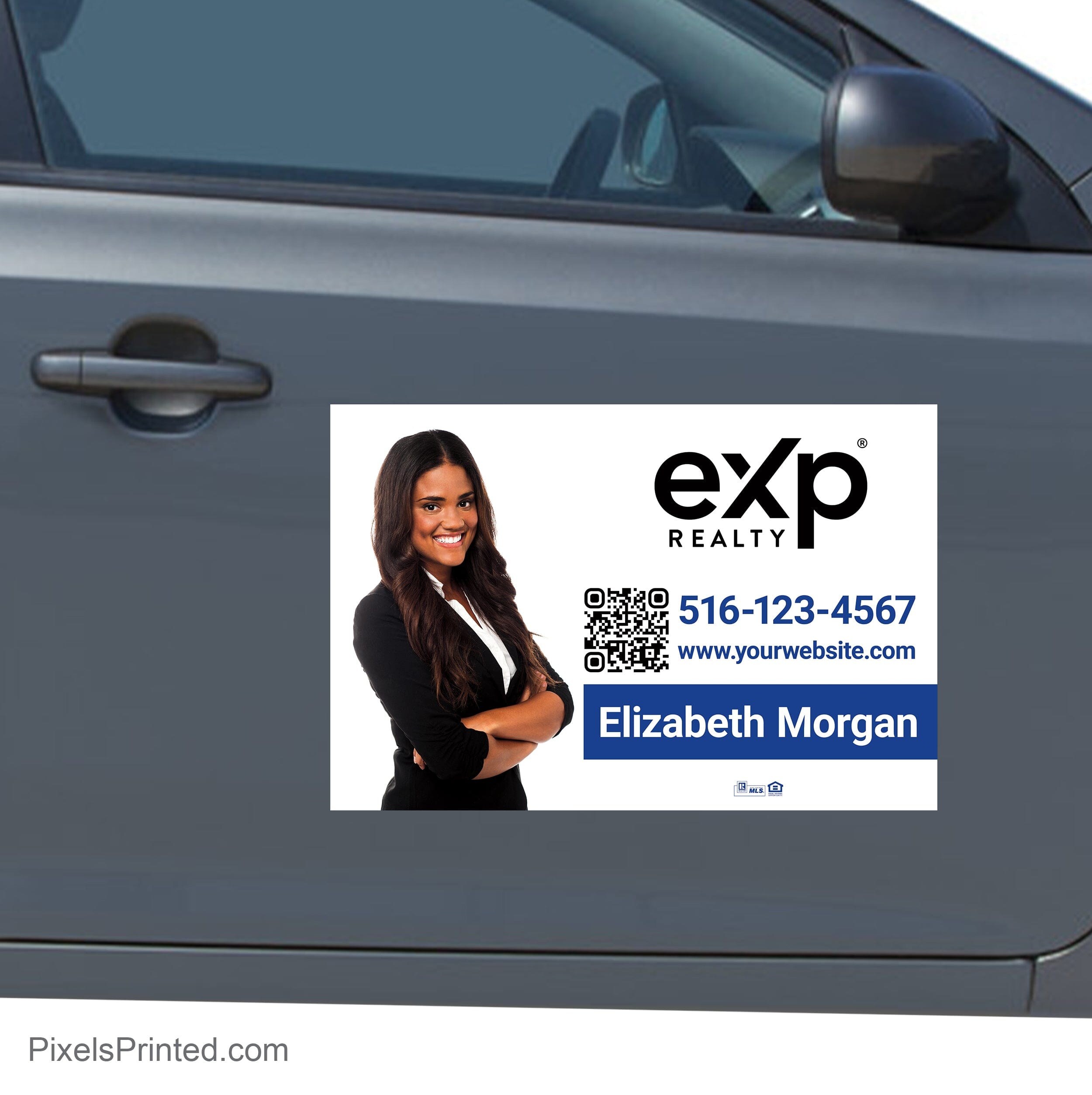 EXP realty car decals - 12”x18” – PixelsPrinted