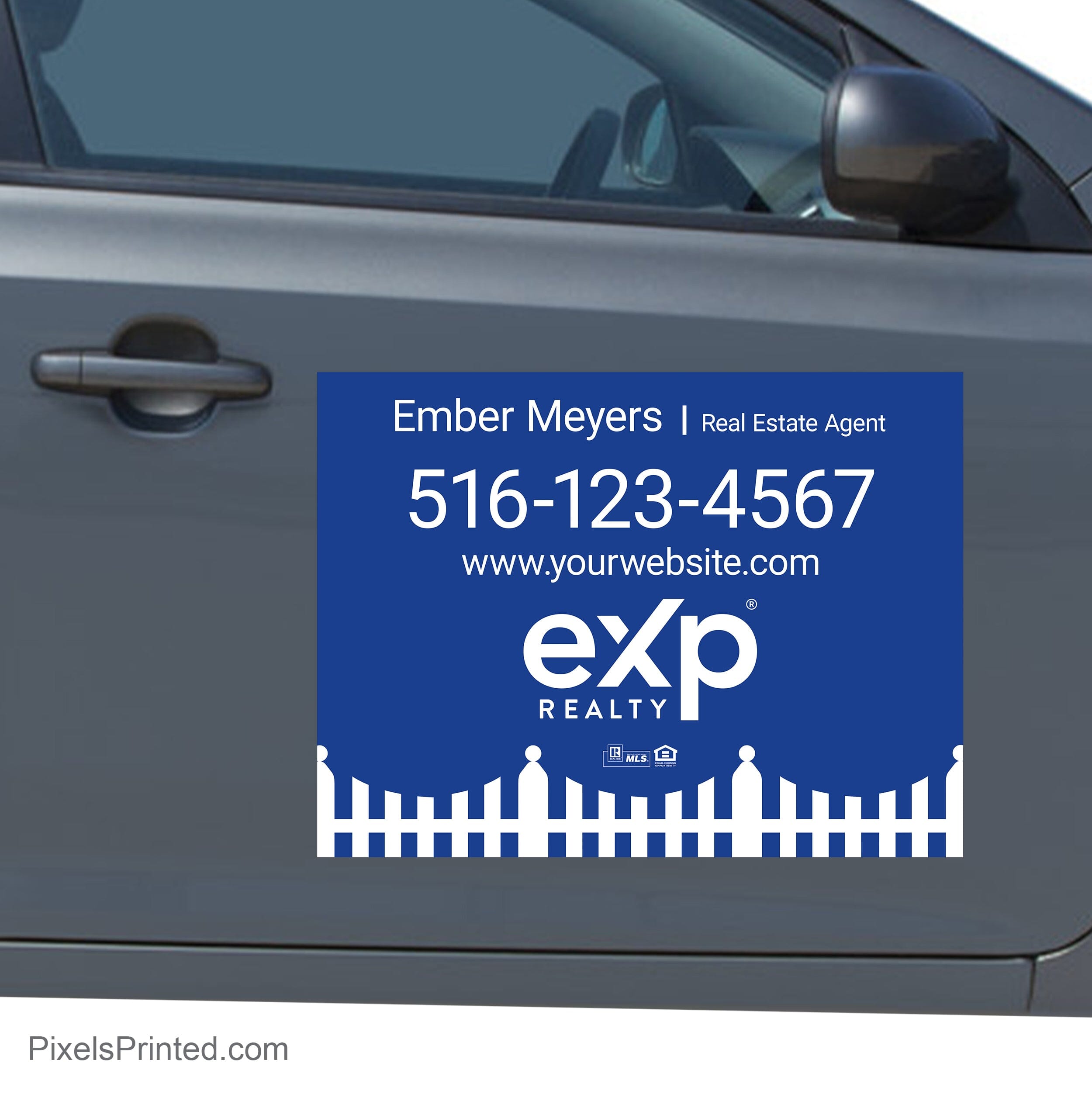 EXP realty car decals - 18”x24” – PixelsPrinted