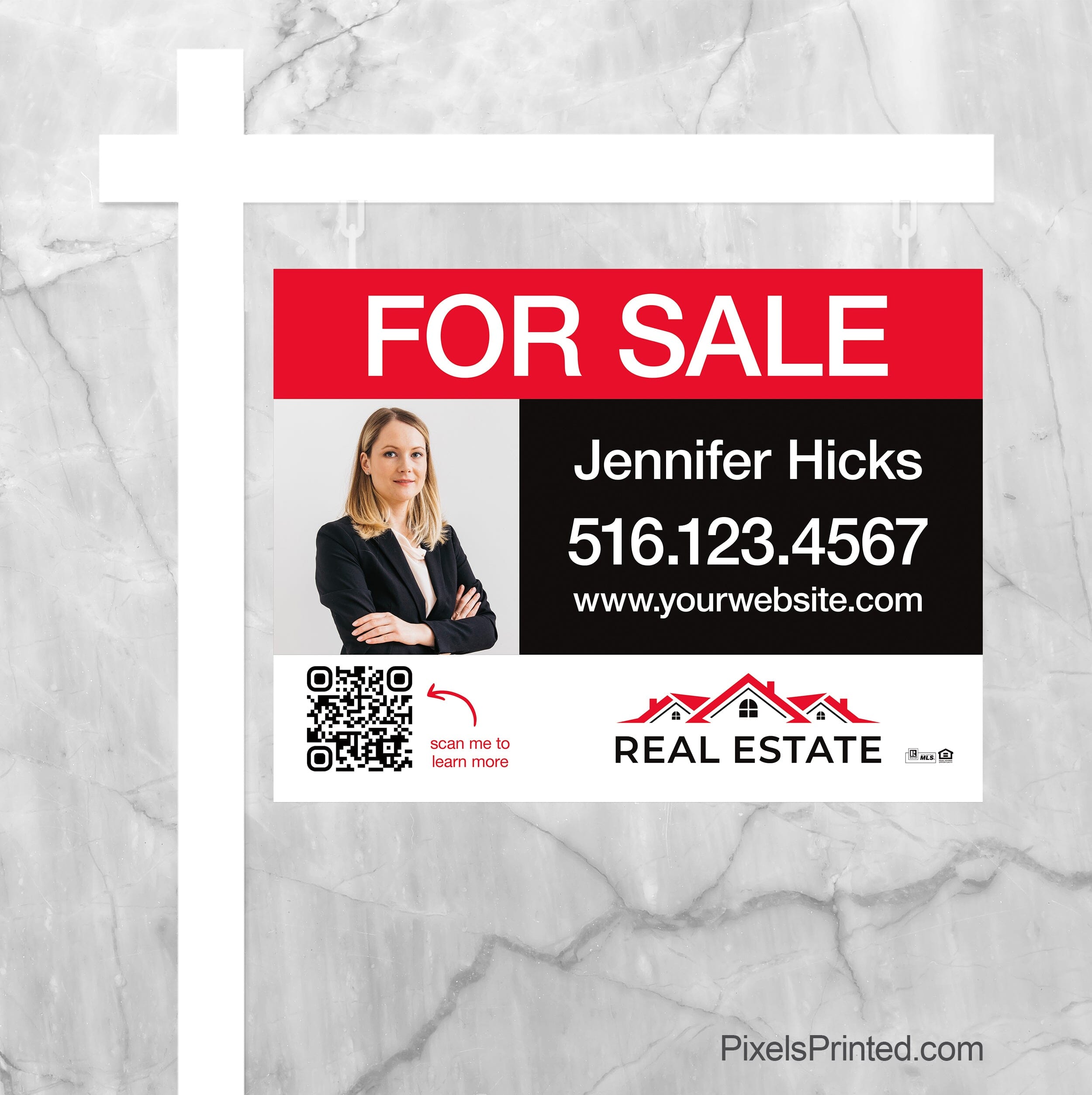 Independent real estate sign panels – PixelsPrinted