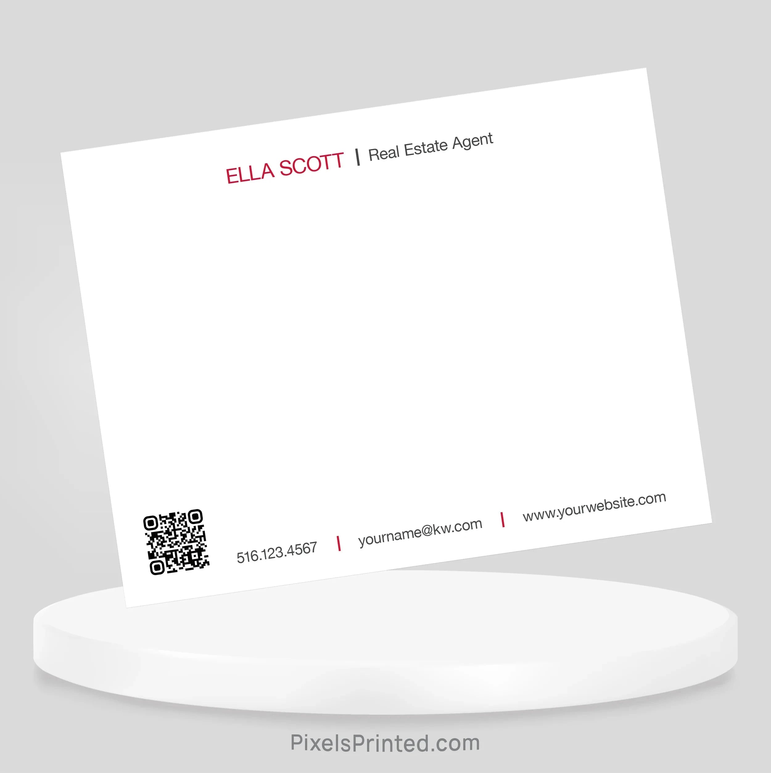 Keller Williams notecards – PixelsPrinted