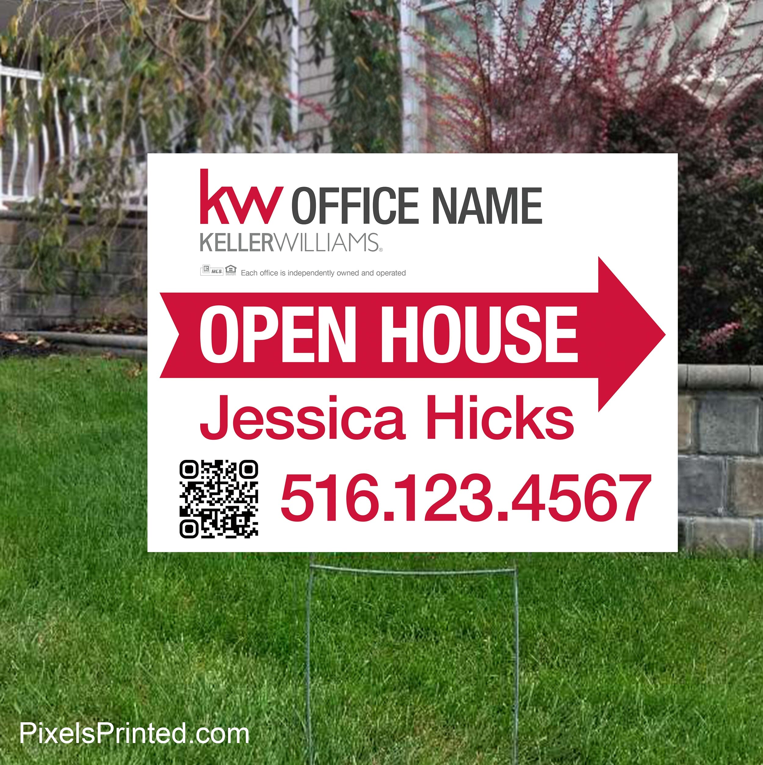 Keller Williams yard signs – PixelsPrinted