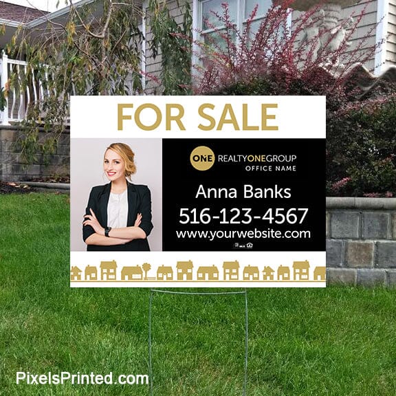 Realty ONE Group for sale yard signs – PixelsPrinted