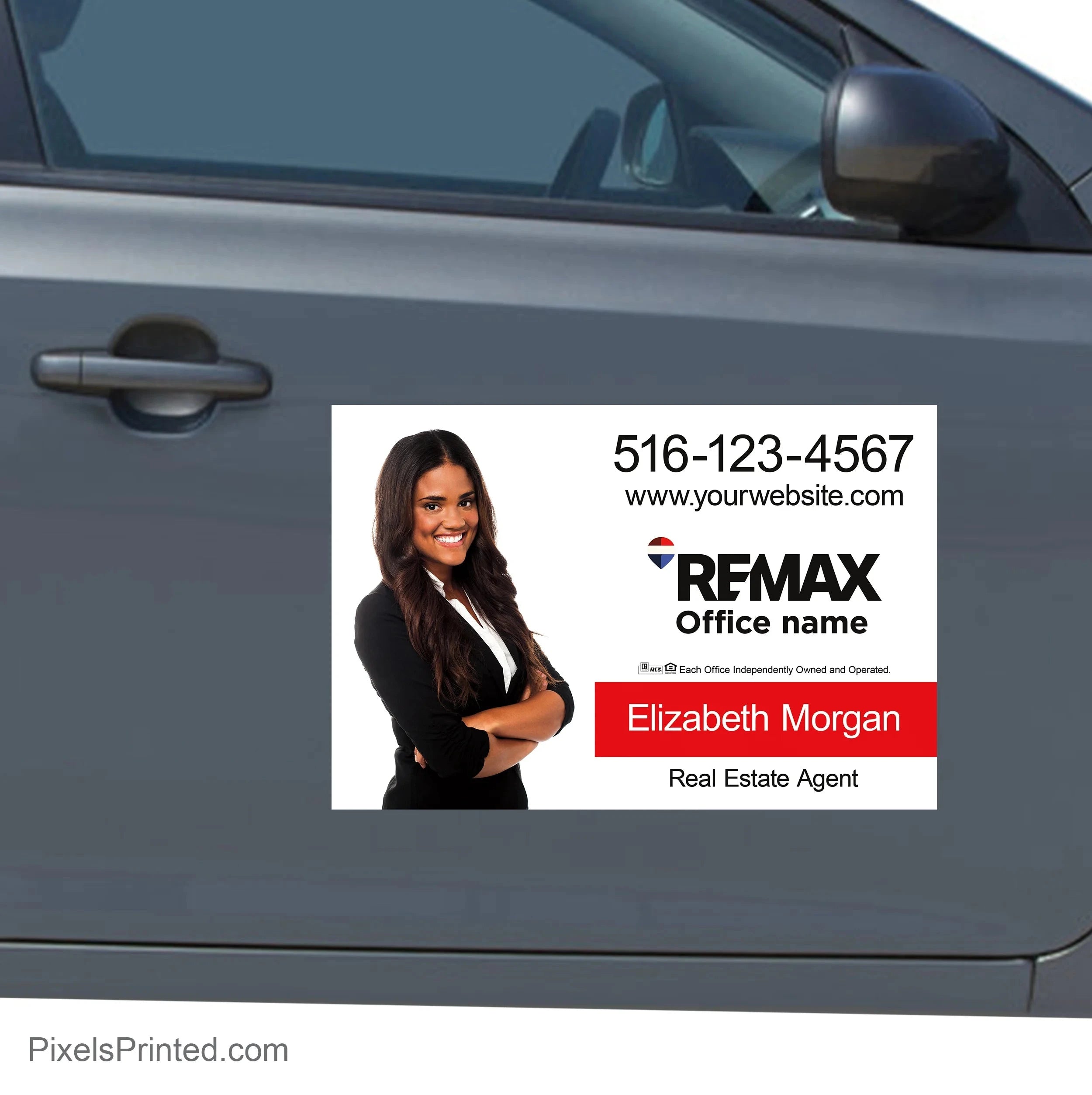 REMAX real estate car decals - 12”x18” – PixelsPrinted