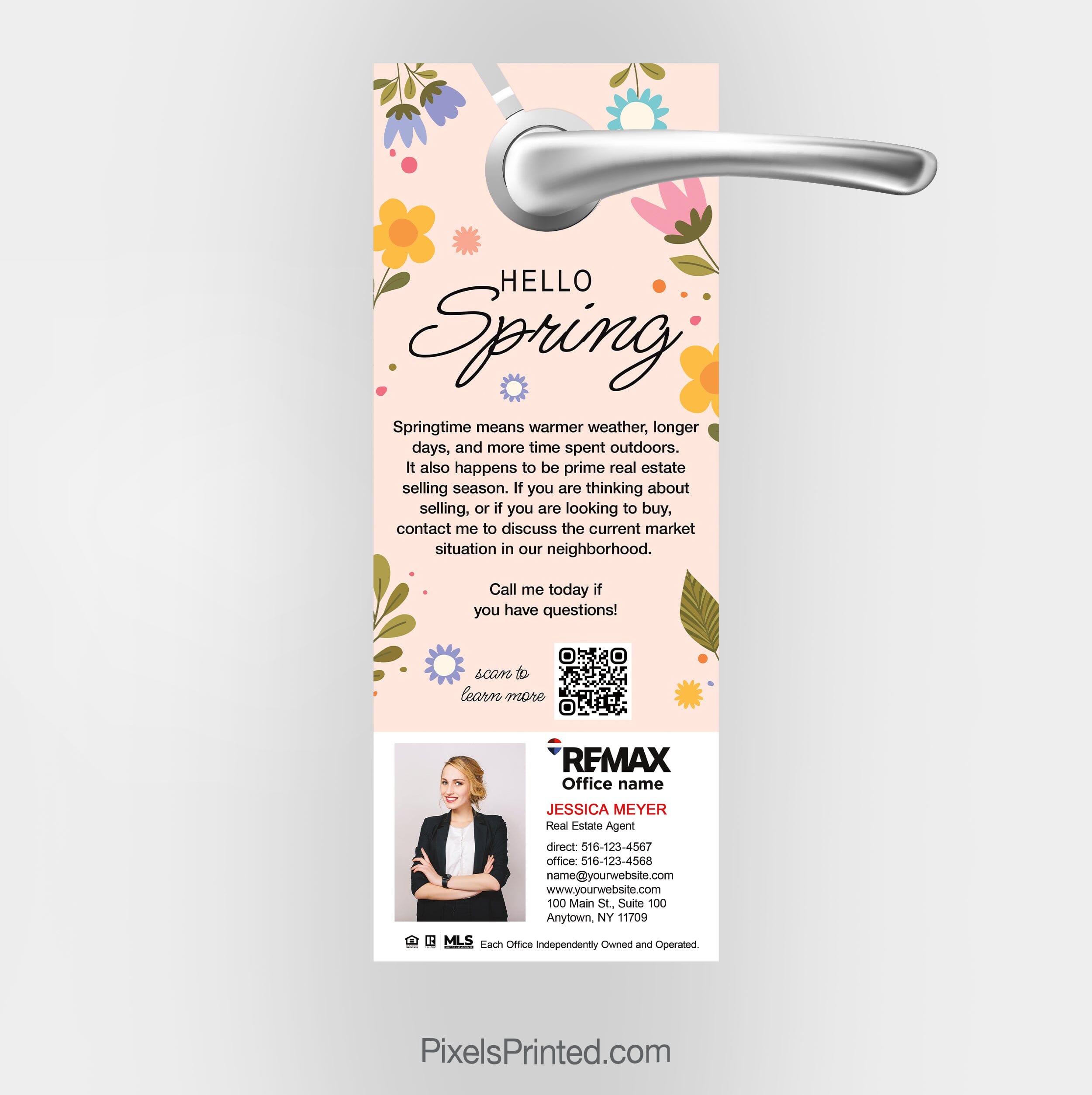 REMAX real estate spring door hangers – PixelsPrinted