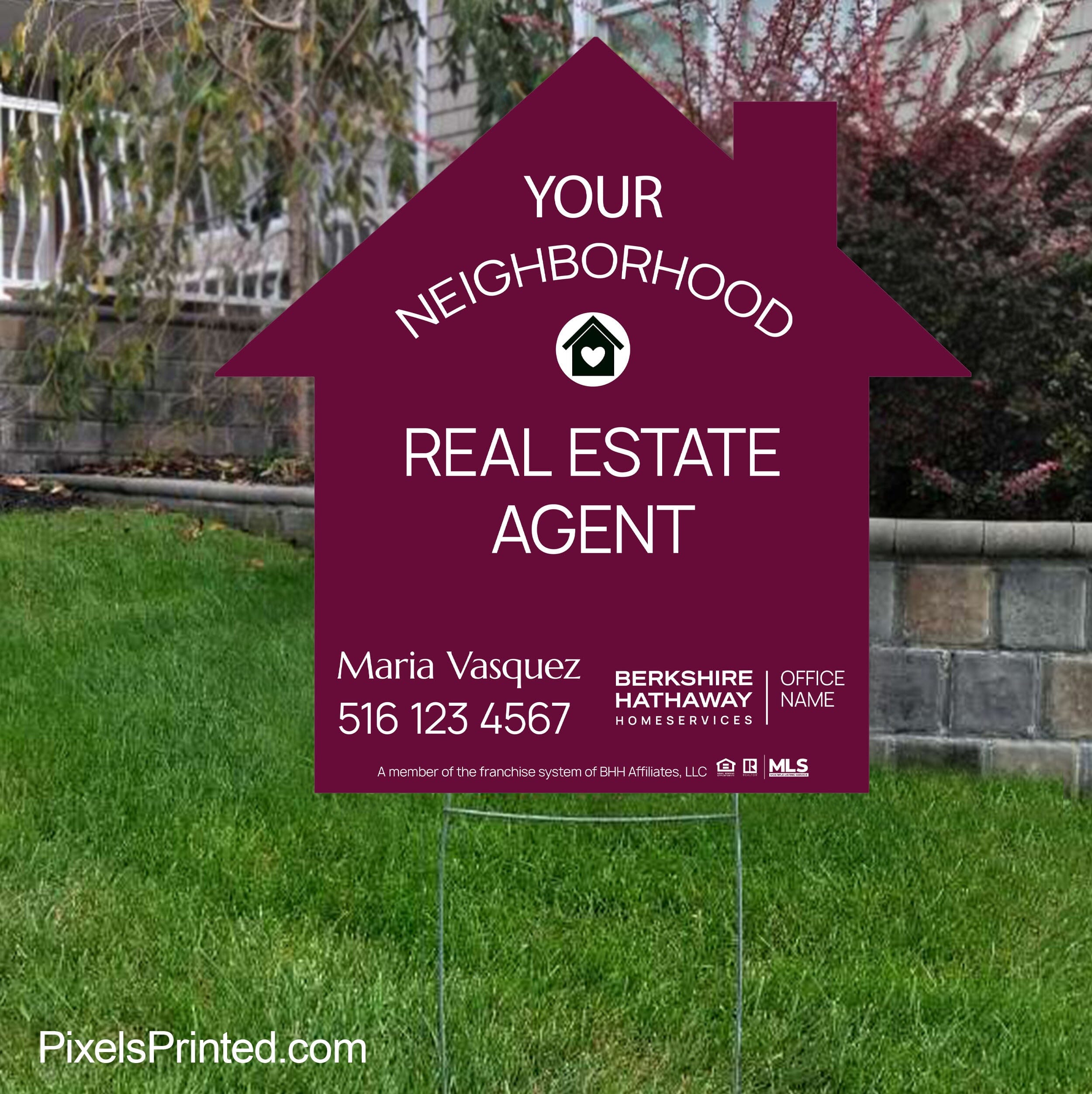 Berkshire Hathaway your neighborhood agent signs – PixelsPrinted