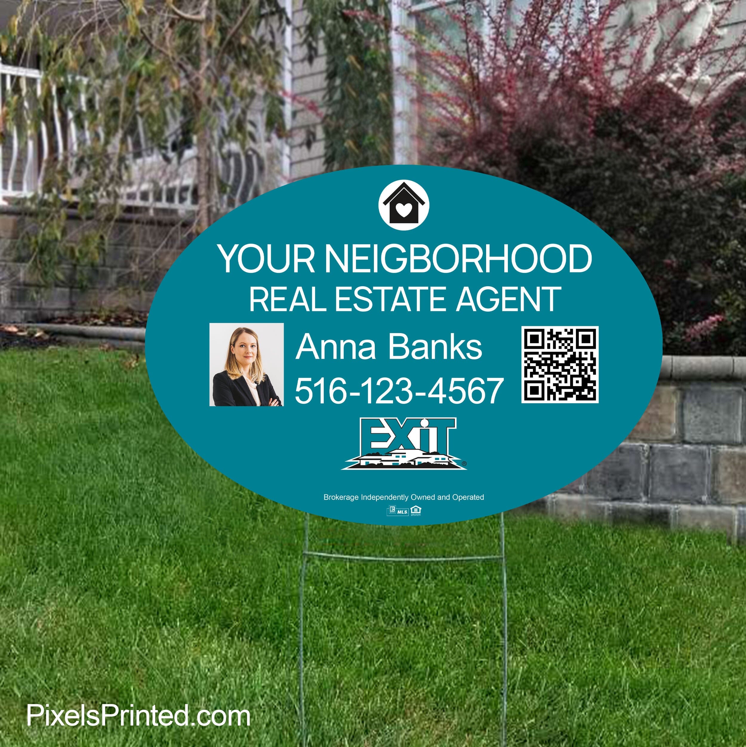 your neighborhood agent yard signs – PixelsPrinted