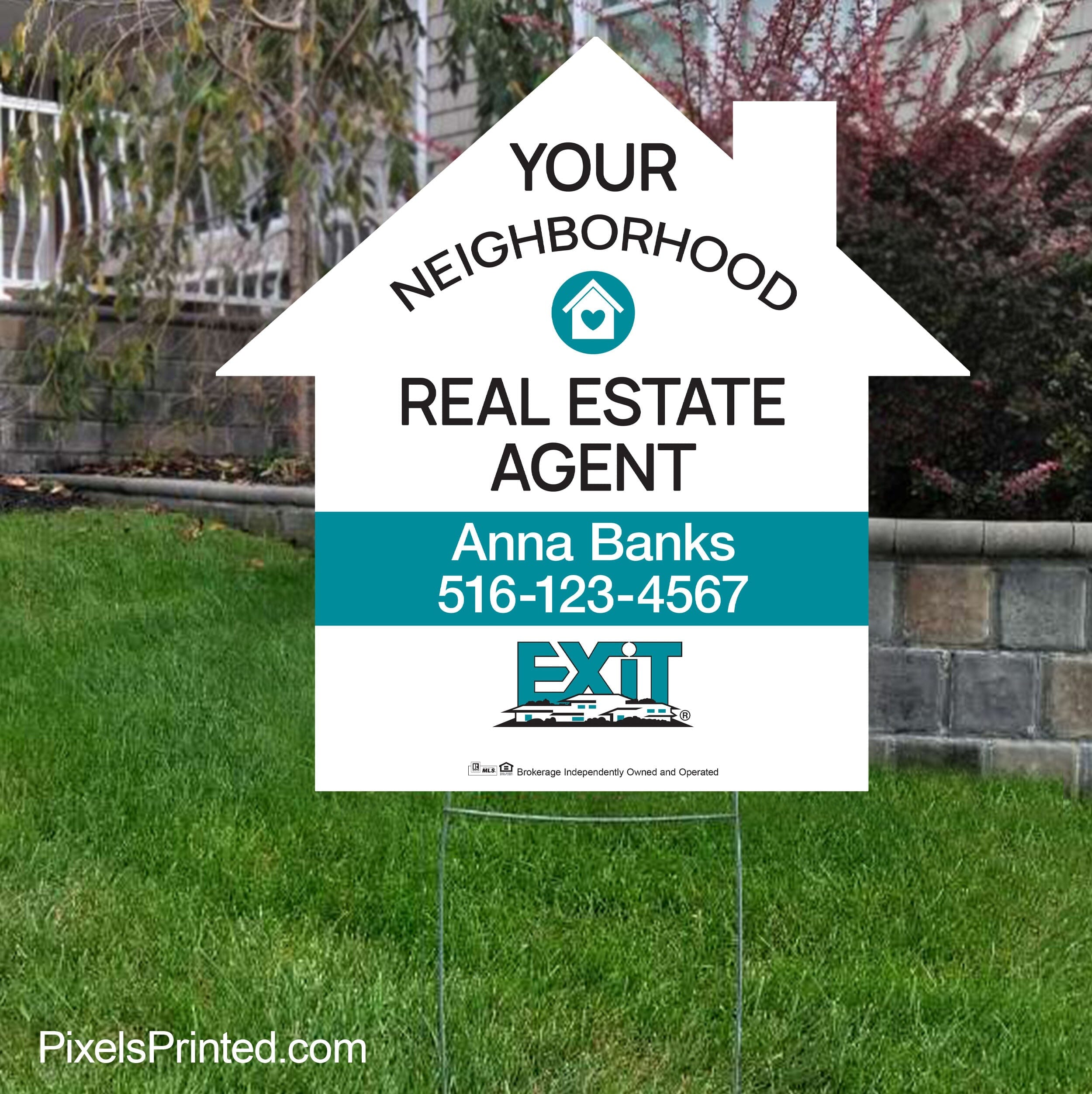 your neighborhood agent yard signs – PixelsPrinted