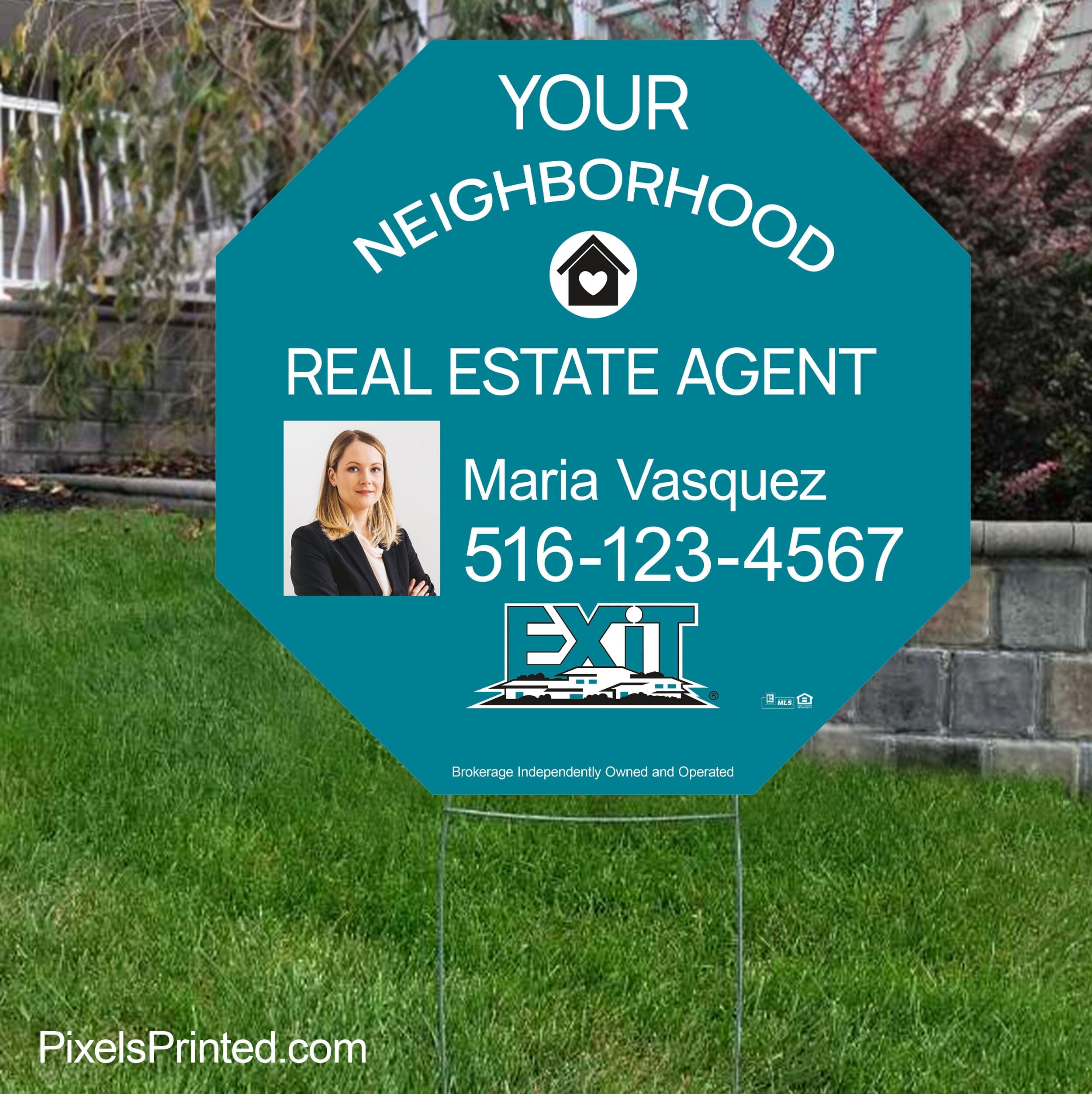 your neighborhood agent yard signs – PixelsPrinted